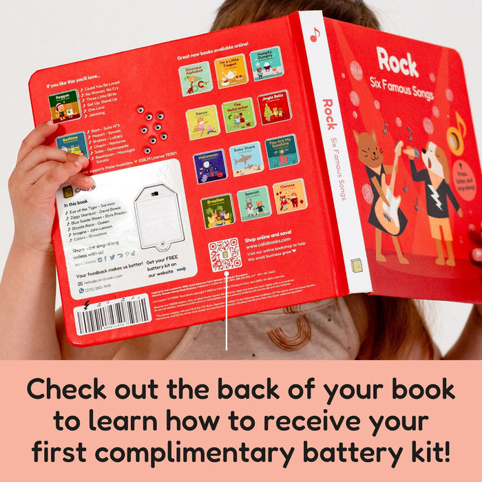 CR2032 Bitter Taste Battery Replacement Kit — Cali's Books