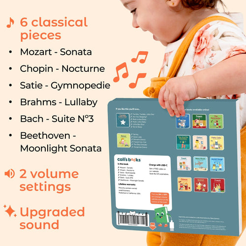Musical Sound Books for Babies and Toddlers - Cali's Books