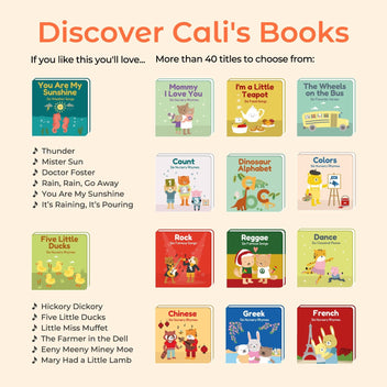 Musical Sound Books for Babies and Toddlers - Cali's Books