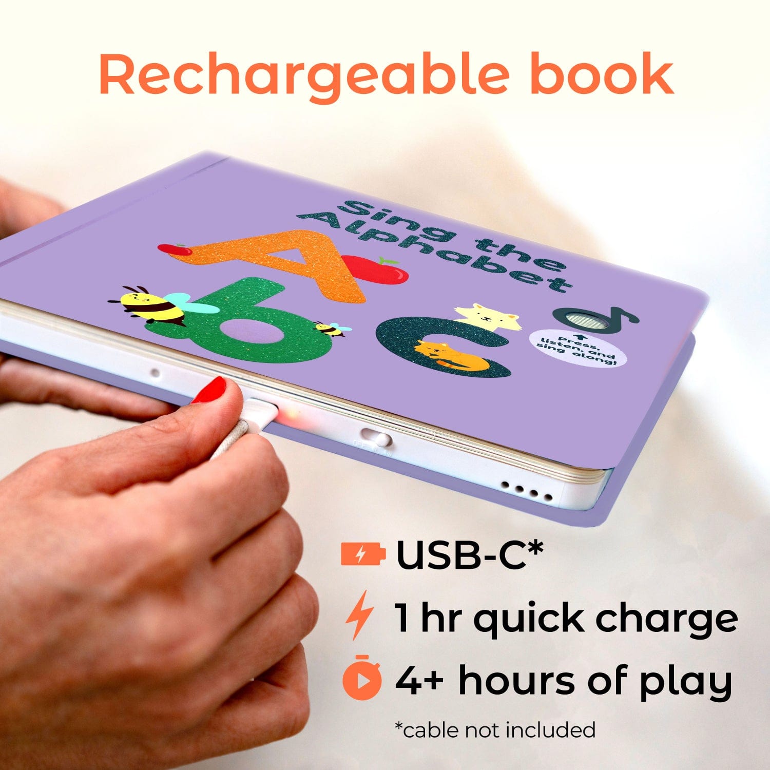Sing The Alphabet With Musical Sound Book - Cali's Books