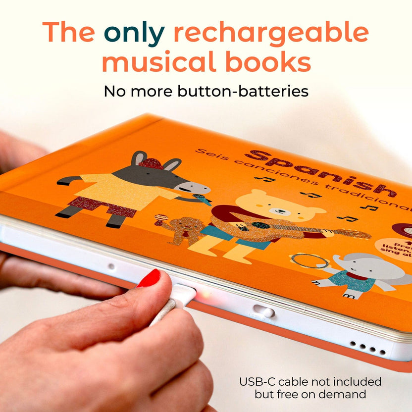 Spanish Nursery Rhymes - Rechargeable – Cali's Books