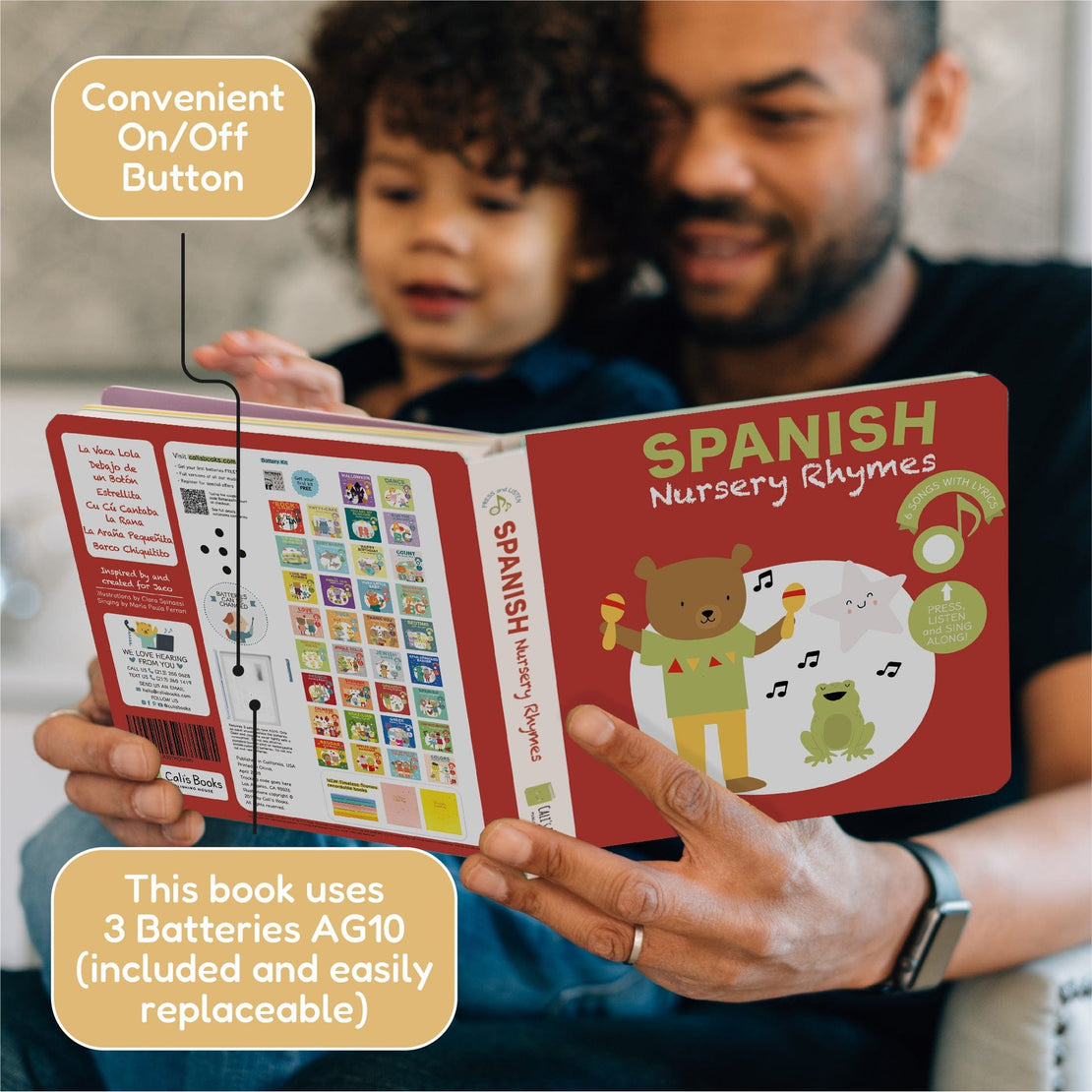 La Vaca Lola and Other Spanish Nursery Rhymes Lyrics — Cali's Books